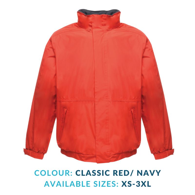 10 Regatta Dover jackets (RG045) with logo for €370 - Promowear